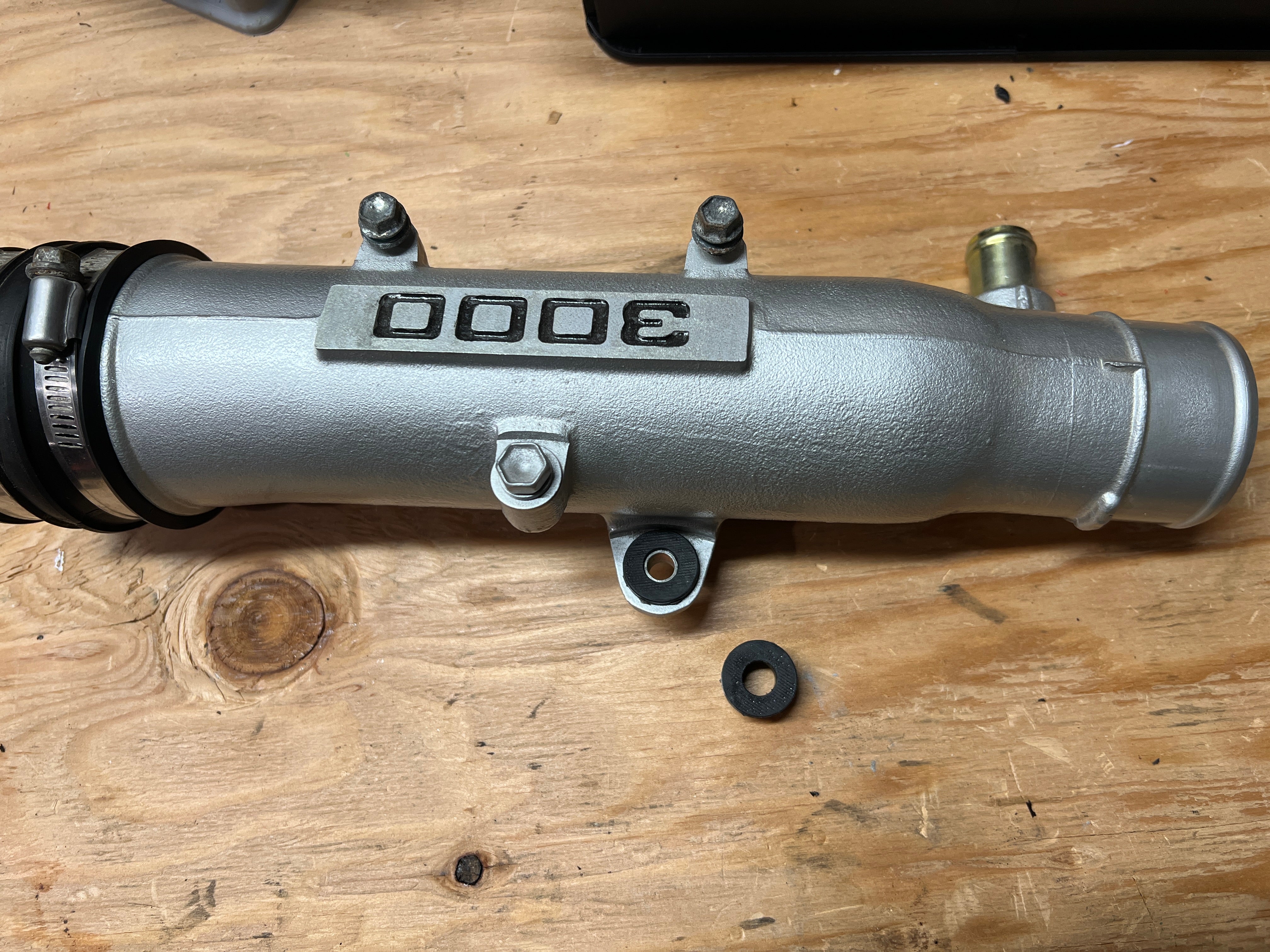 Mounting bushings for 7M-GTE intake crossover tube – LunarOutlaw's Garage