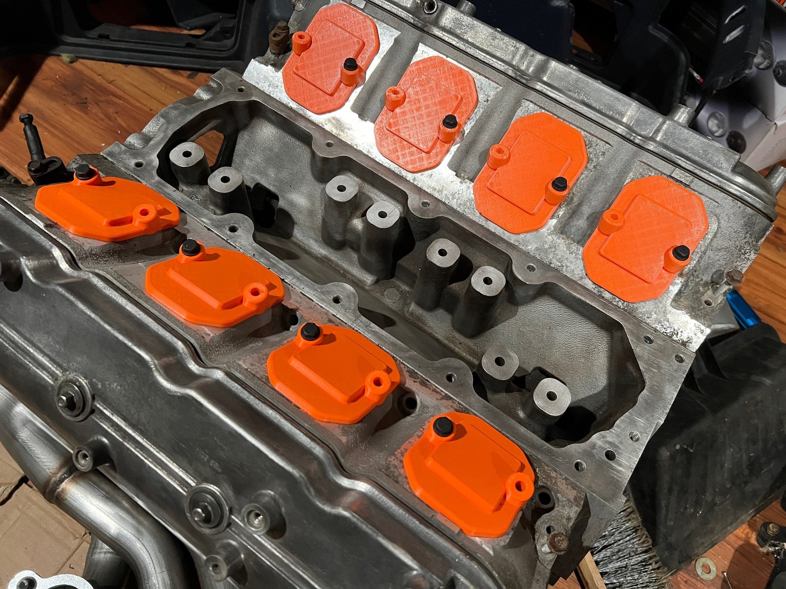 Intake Port Storage Block-Off Plates – LunarOutlaw's Garage